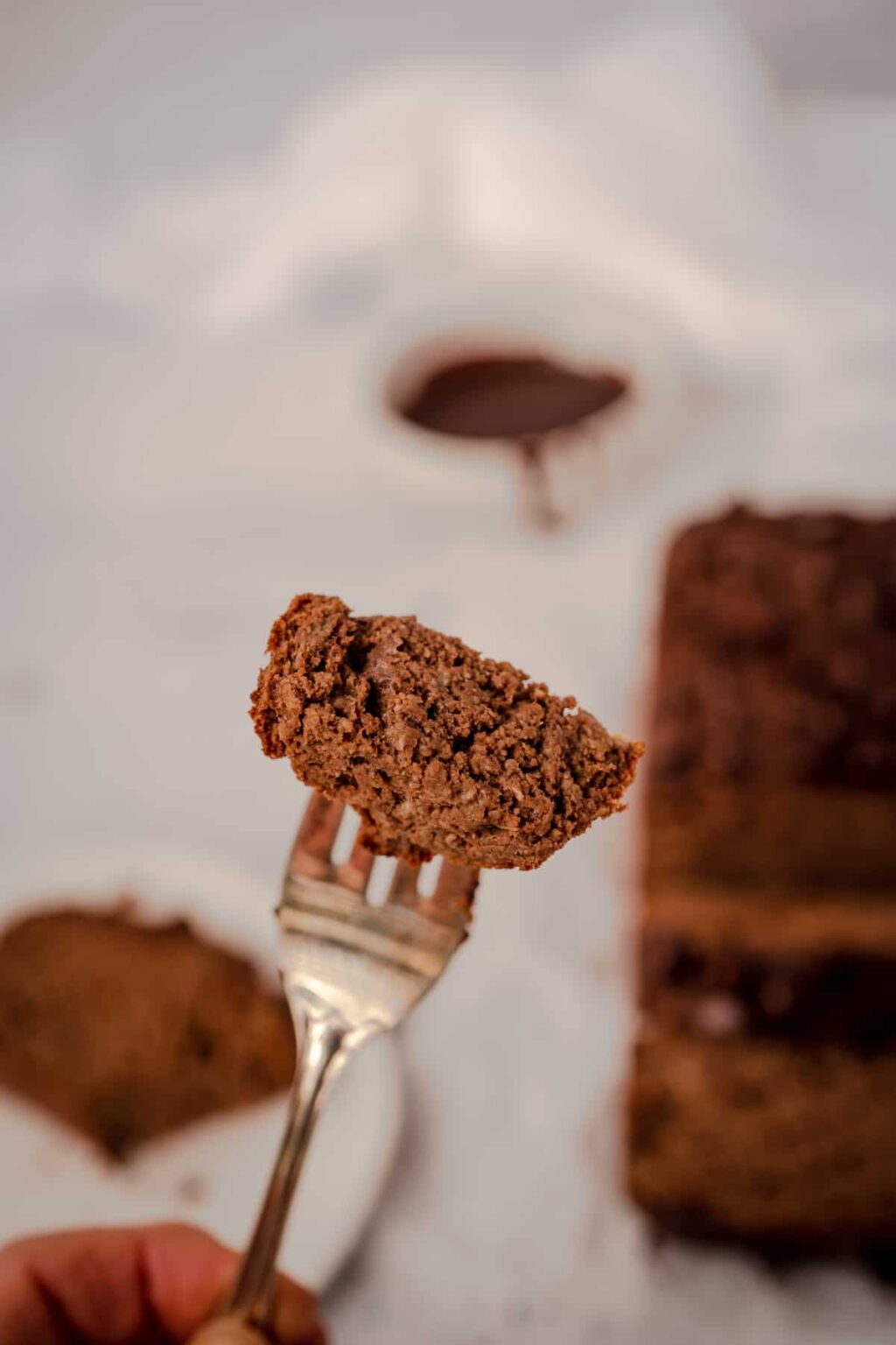 Easy 4-Ingredient Chocolate Bread Banana Chip Loaf - Eat Fresh Glow
