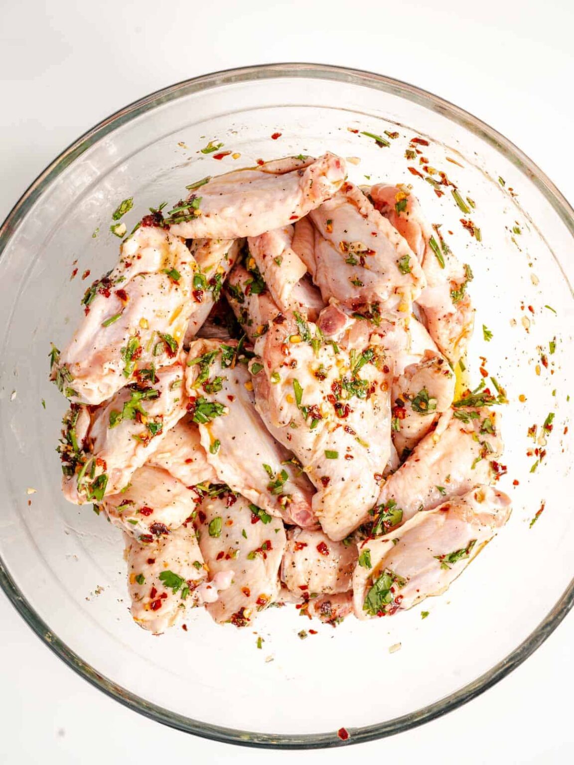 Zesty Baked Italian Chicken Wings - Eat Fresh Glow
