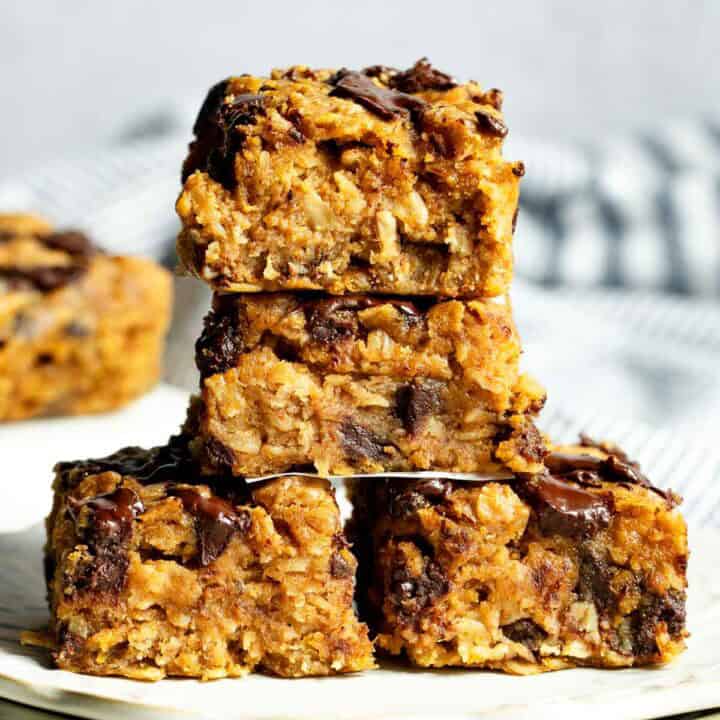 Sweet Potato Oat Bars - Breakfast And Snack Bars - Eat Fresh Glow