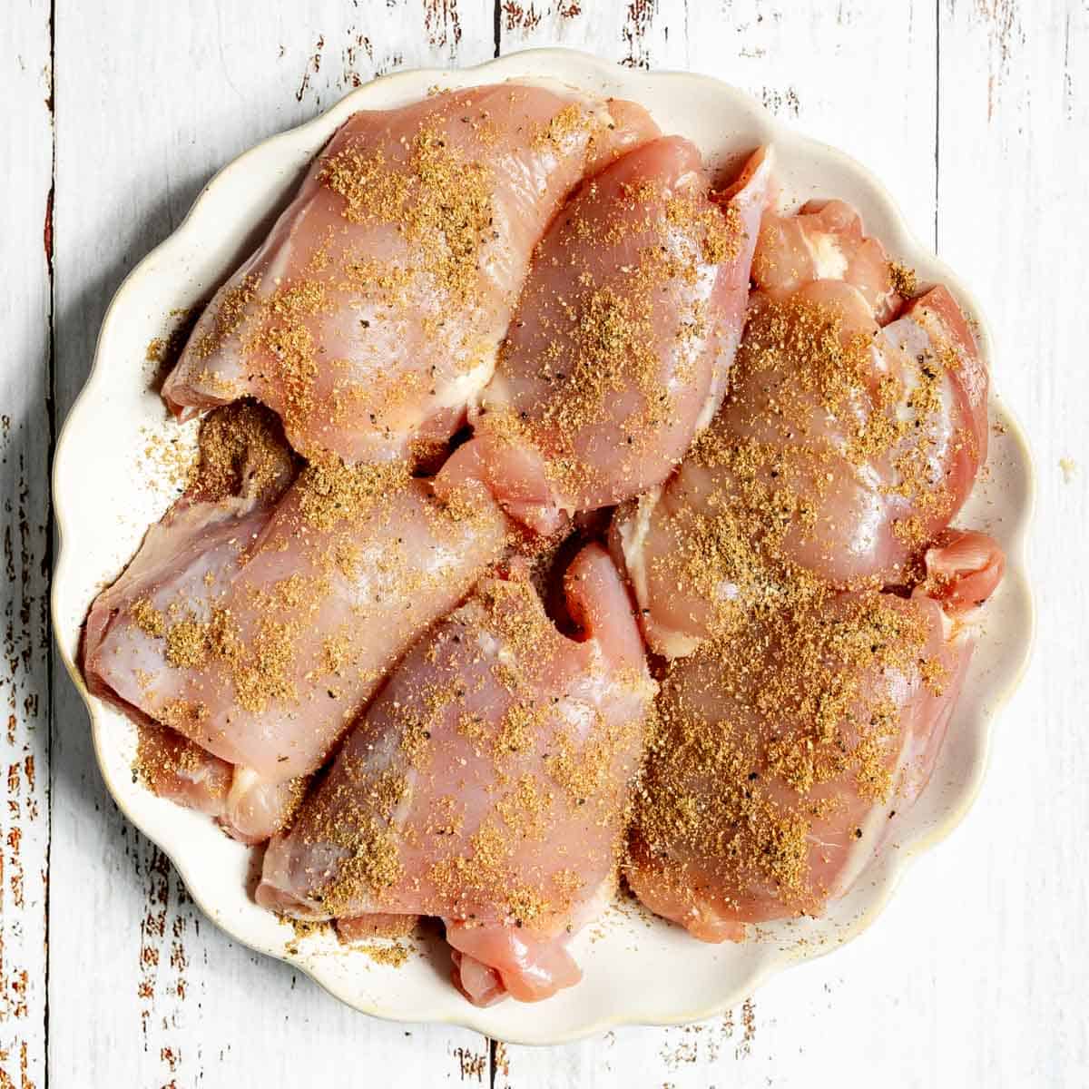 Best Chicken Thighs (Skillet Recipe with Peas and Fresh Herbs) - Eat ...